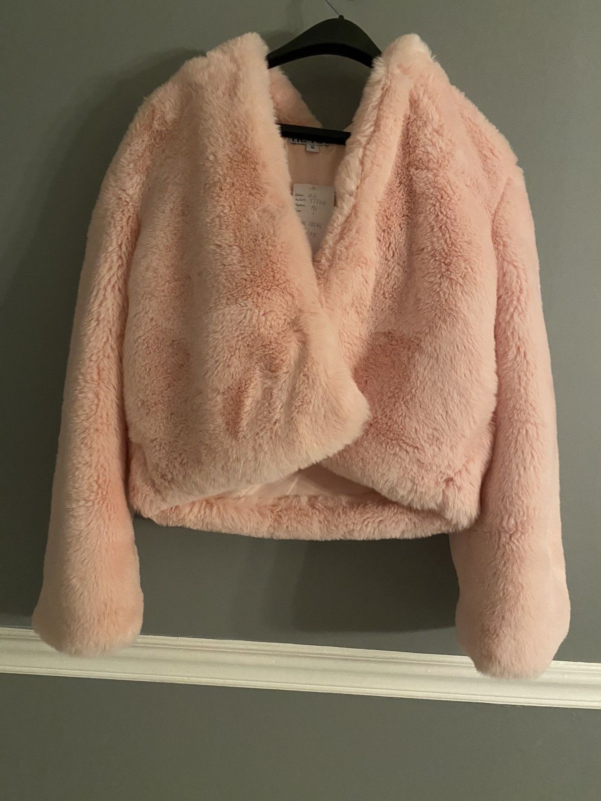 Japanese Brand × Vintage Vintage Pink Cameron Fur Coat | Grailed