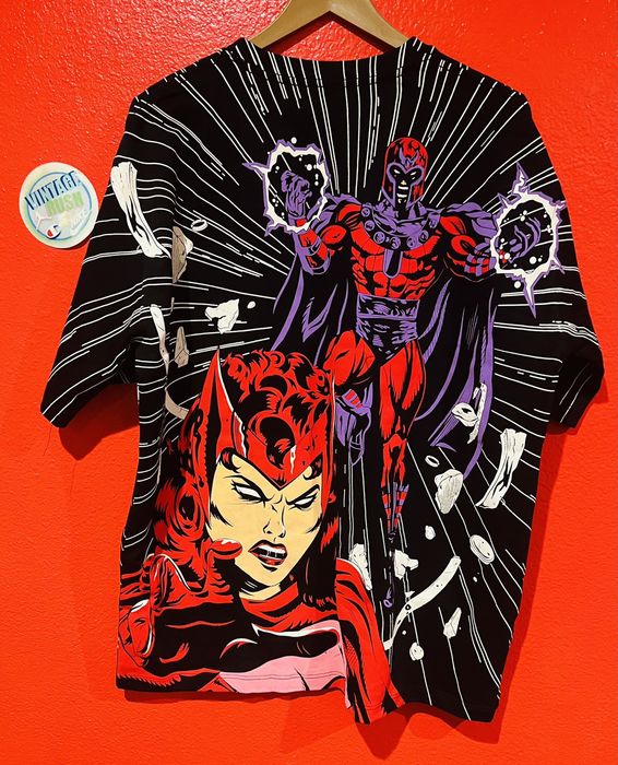 Fruit Of The Loom Magneto marvel mega print scarlet witch dr.strange x ... Fruit Of The Loom Magneto marvel mega print scarlet witch dr.strange x ...
