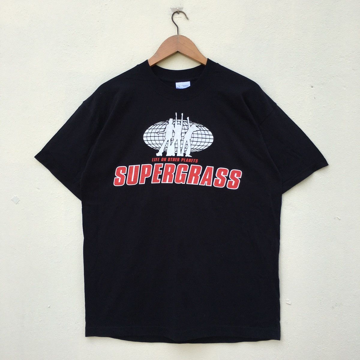 Vintage Vintage SUPERGRASS LIFE ON OTHER PLANETS UK BAND T-shirt | Grailed