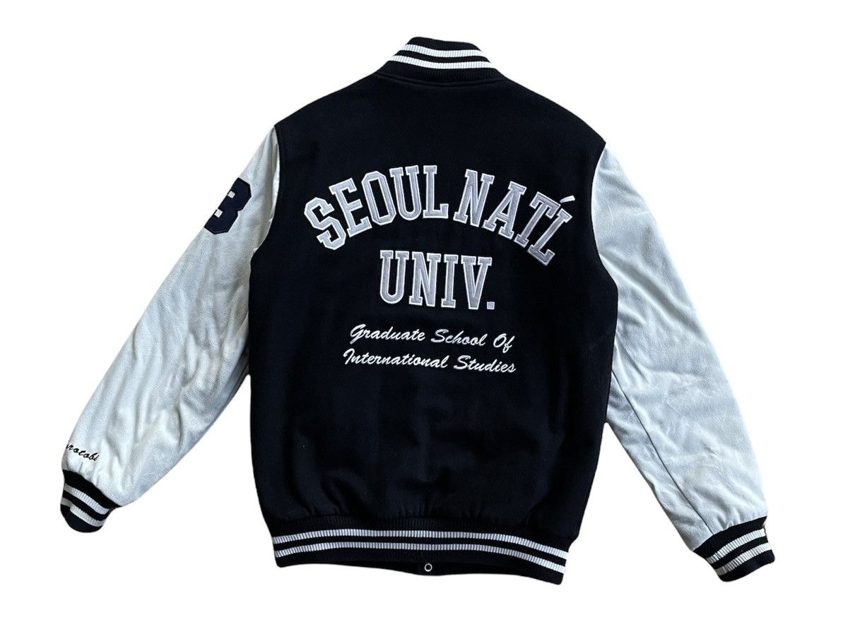 Vintage Vintage Seoul National University Wool Varsity Jacket | Grailed