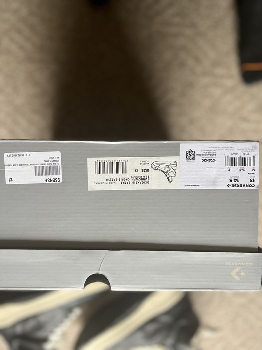 Rick Owens Rick Owens Converse Dark Shadow Turbo Weapon | Grailed