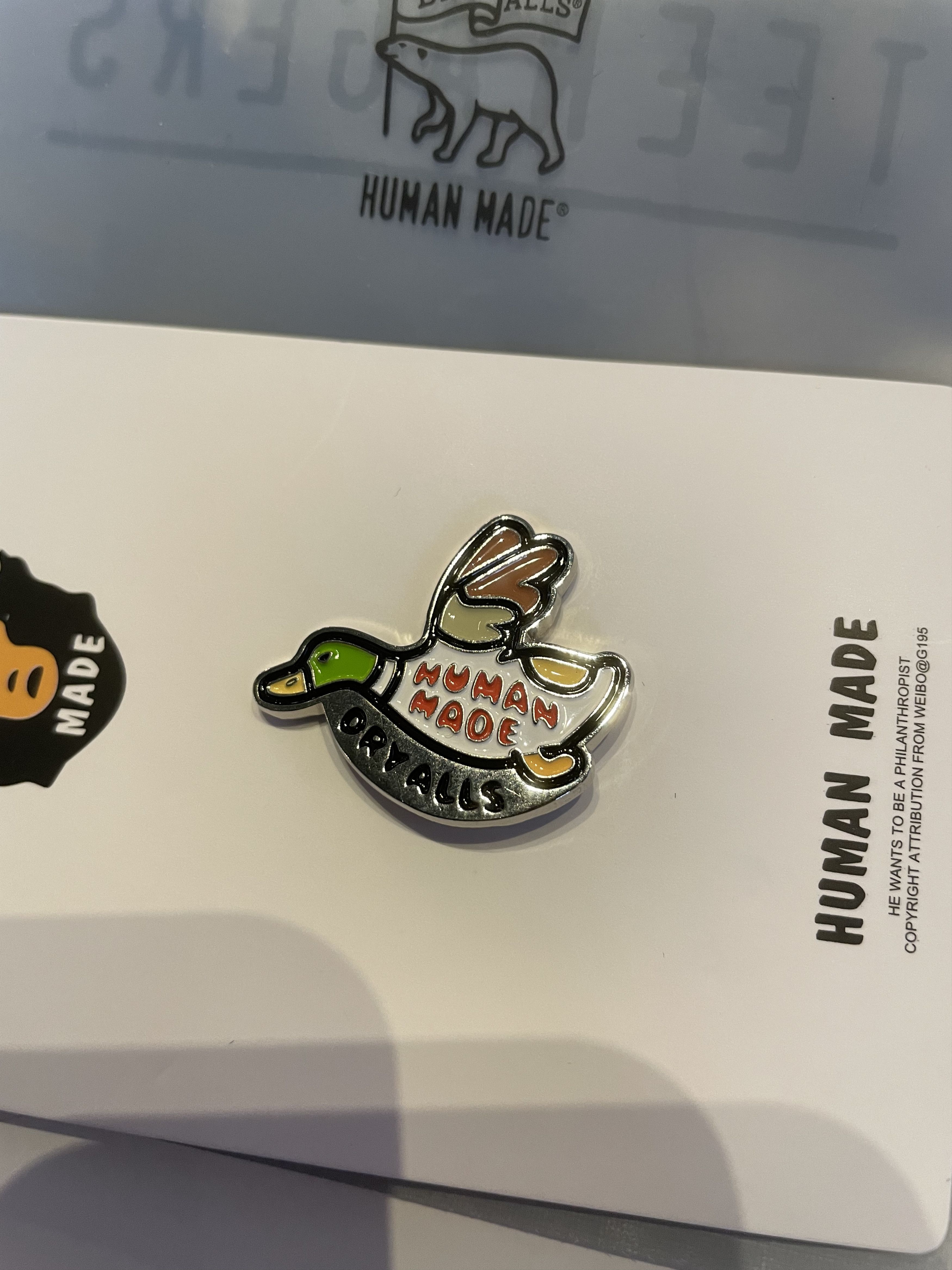 Human Made Human made flying duck pin | Grailed