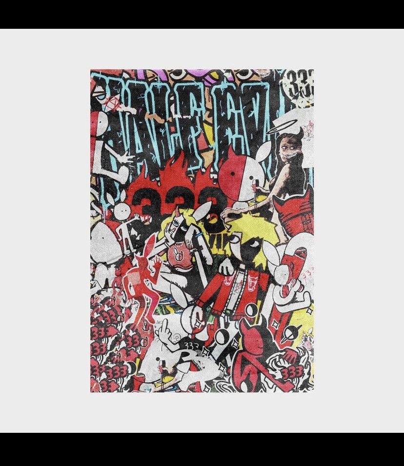 Kodone Half Evil x Kodone 333 Poster | Grailed