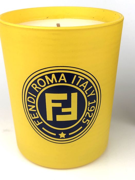 Fendi Fendi Yellow Logo Candle | Grailed