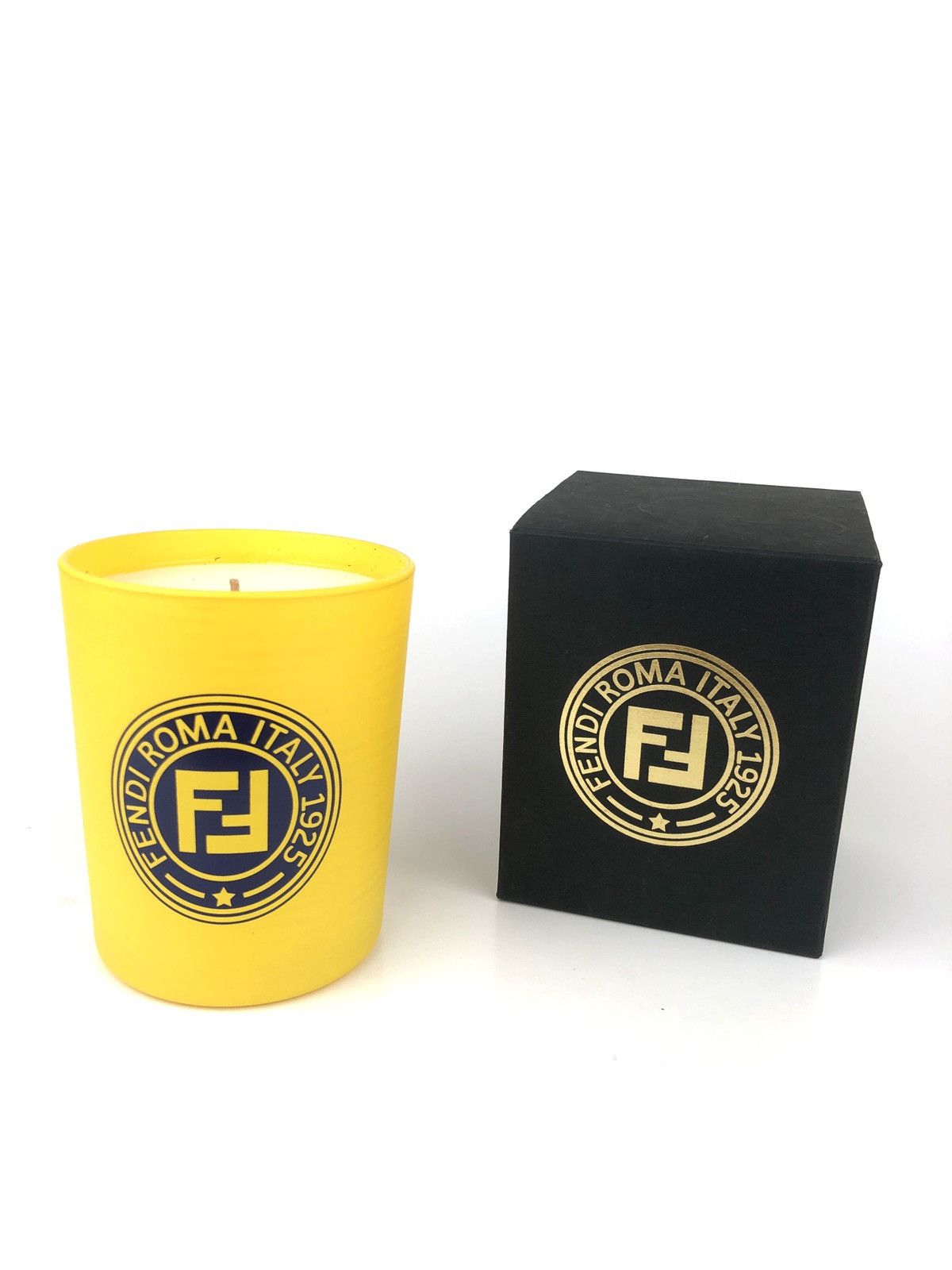 Fendi Fendi Yellow Logo Candle | Grailed