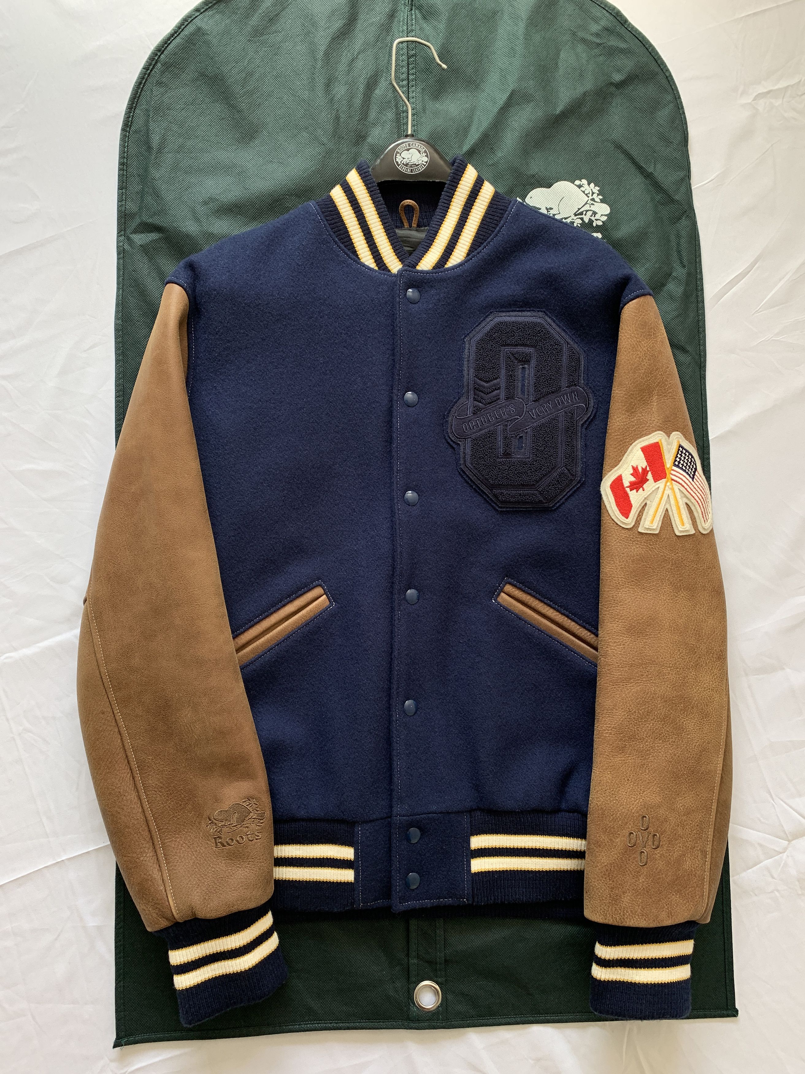 Drake × Octobers Very Own × Roots Drake OVO x Roots 2015 Navy Brown ...