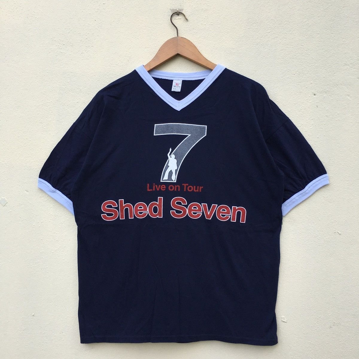 Band Tees × Rock Band × Vintage Vintage SHED SEVEN LIVE ON TOUR BRITPOP ...