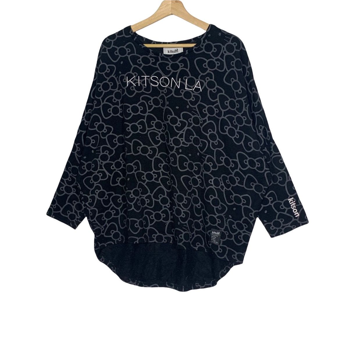 Cartoon Network Kitson la x hello kitty big logo full print | Grailed