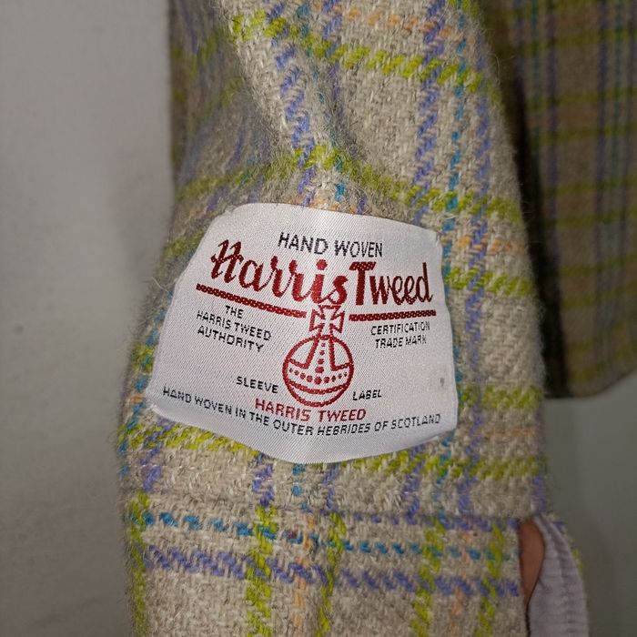 Harris Tweed Harris Tweed Hand Woven Wool overshirt | Grailed
