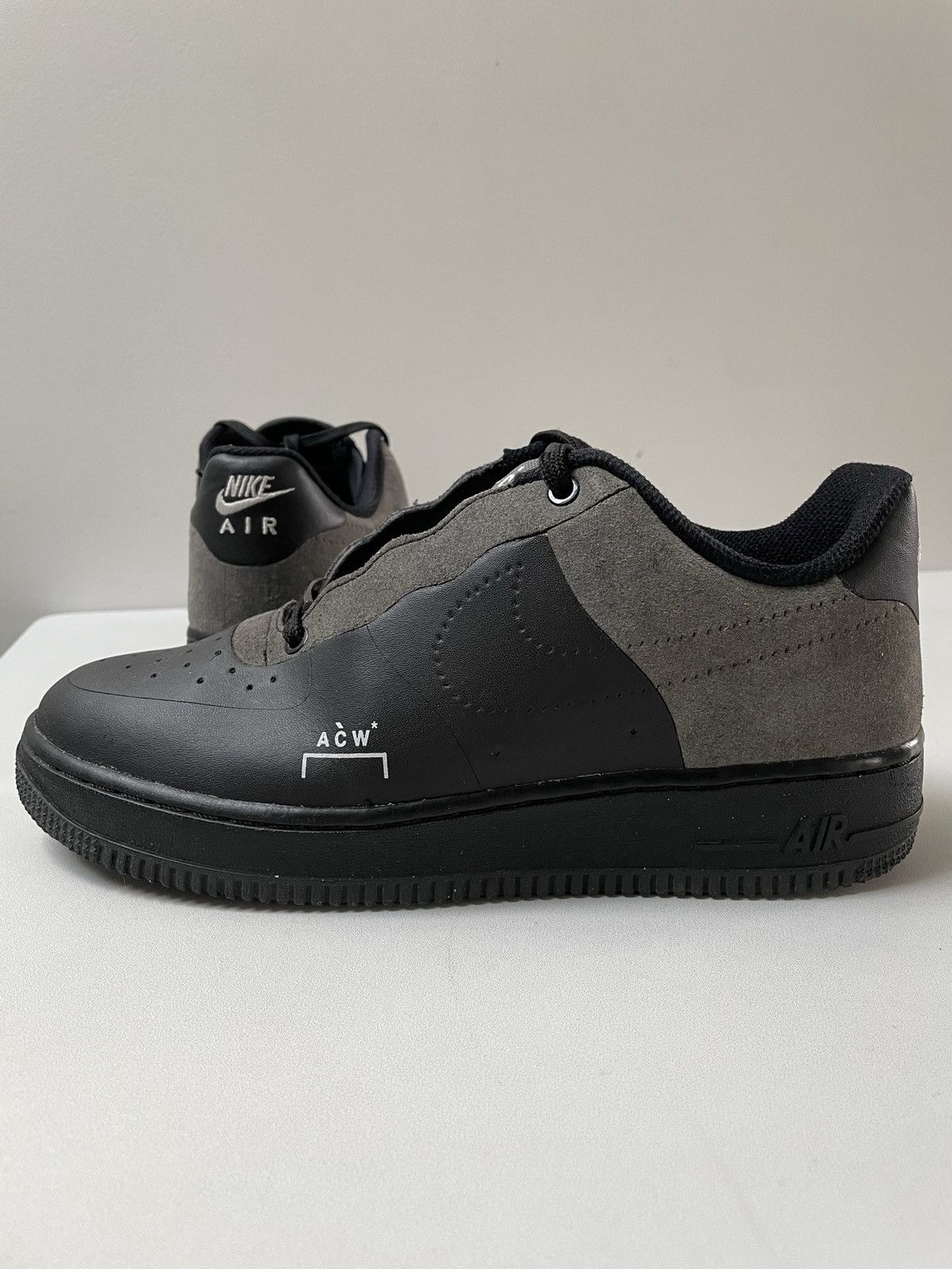 A Cold Wall × Nike A Cold Wall x Air Force 1 Low Black 2018 | Grailed