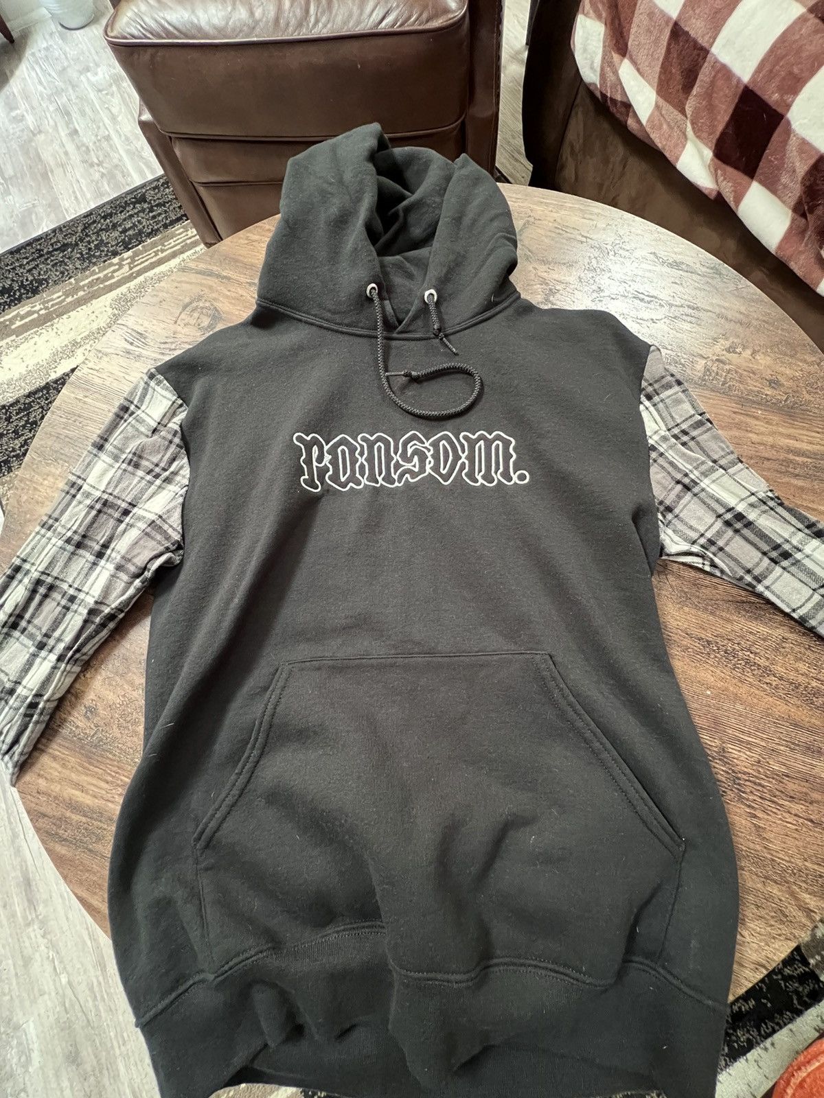 Ransom Clothing Ransom Flannel Hoodie | Grailed