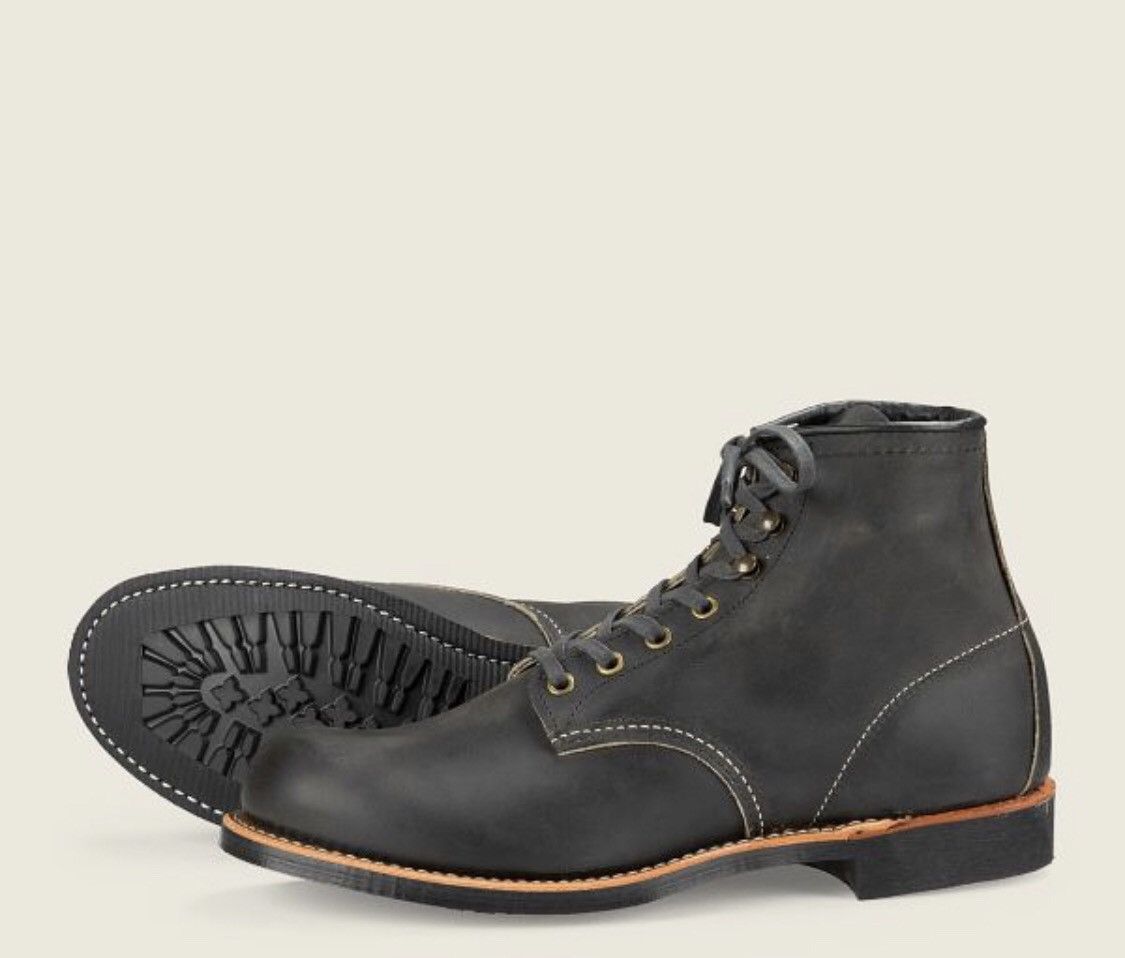 Red Wing Blacksmith in Black Prairie Leather | Grailed
