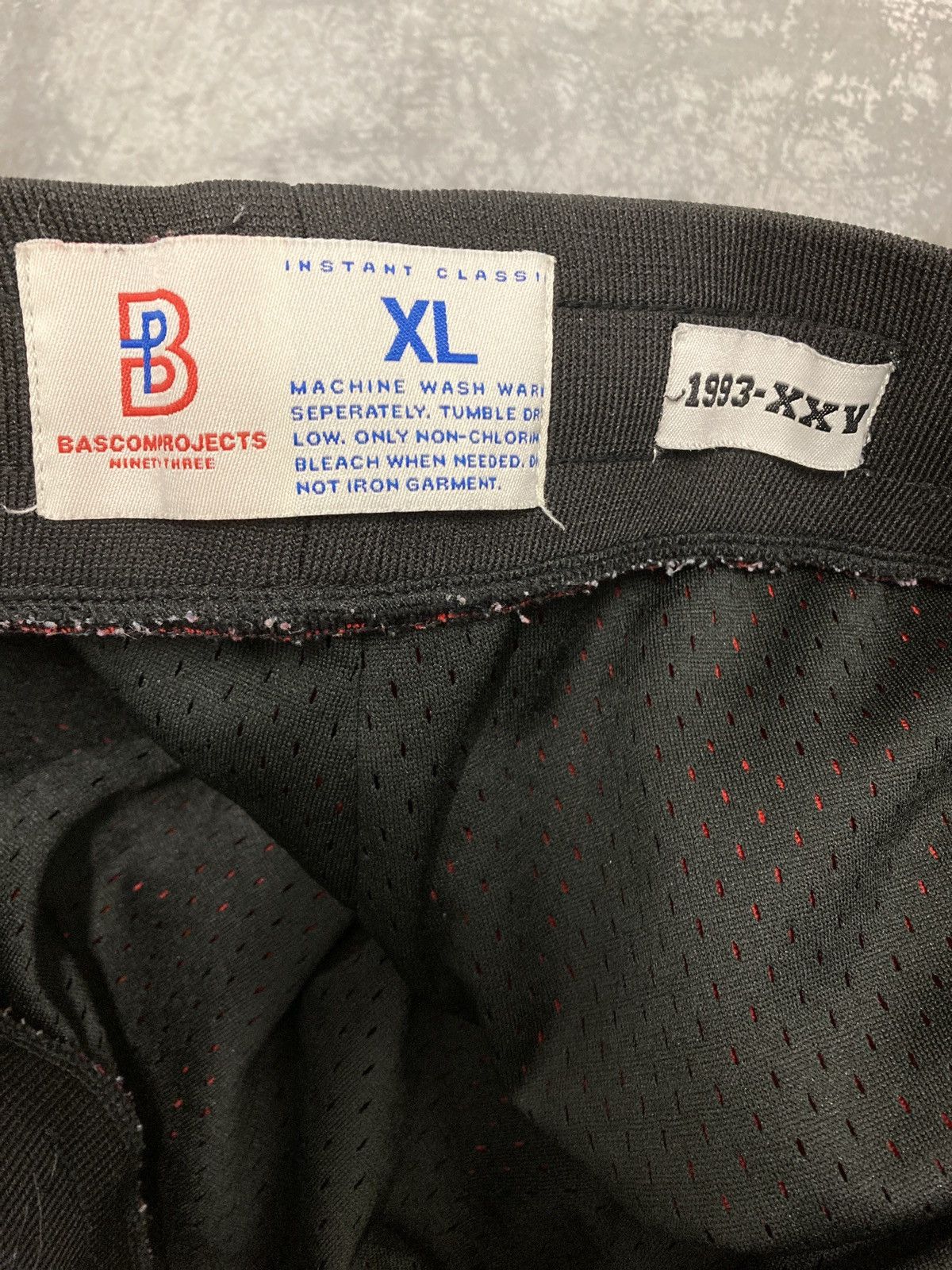Streetwear Bascom Projects 1993 Red Black Checkered Shorts XL | Grailed