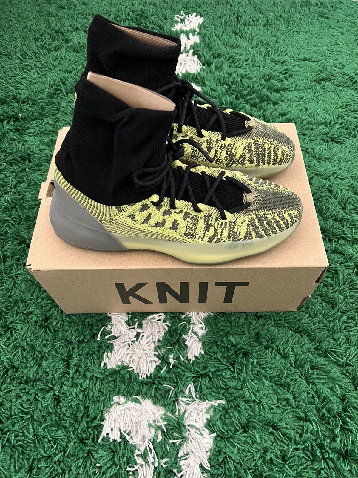 Adidas × Kanye West Adidas YZY Yeezy Bsktbl Knit Energy Glow Sneakers ...
