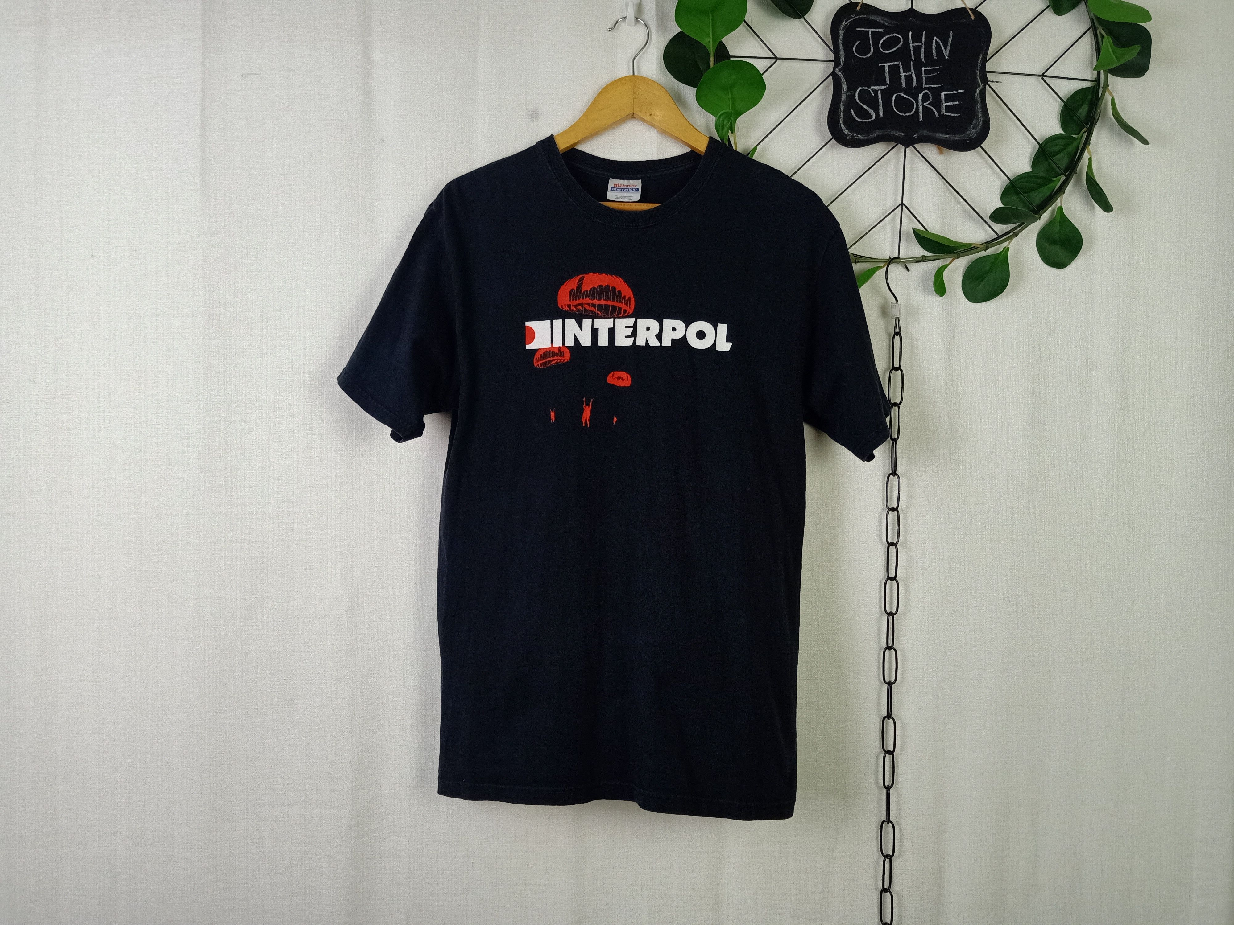 Band Tees × Hanes × Vintage Vintage Interpol rock band tee shirt medium ...