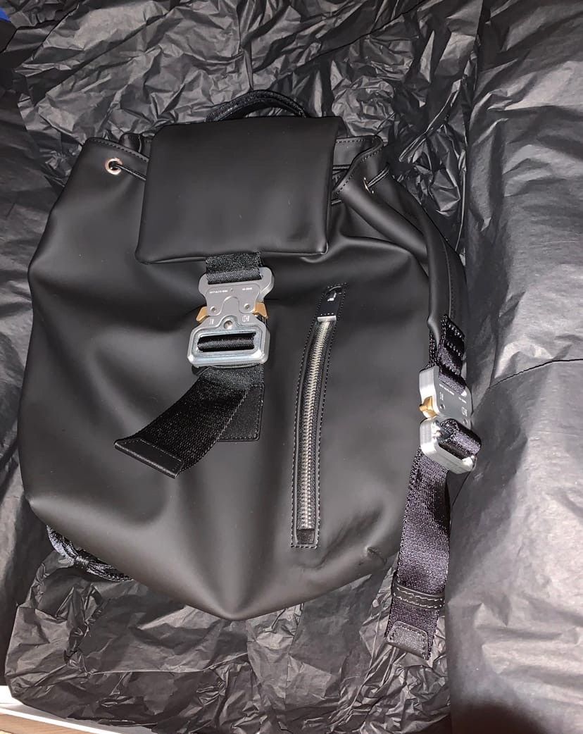 1017 ALYX 9SM × Alyx Alyx Leather Tank Backpack | Grailed