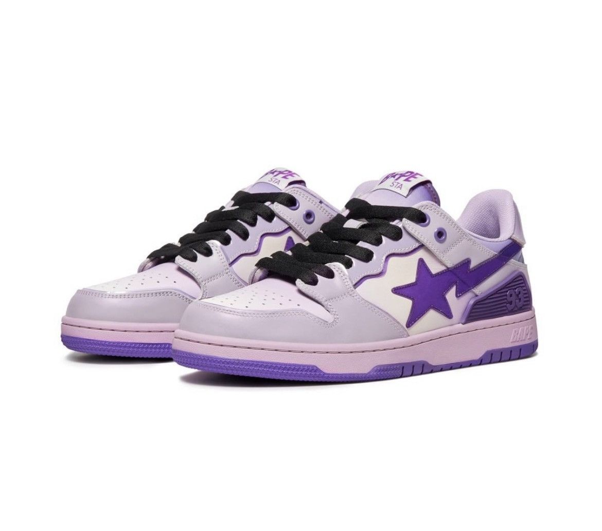 Bape A Bathing Ape Bape Sk8 Sta Purple | Grailed