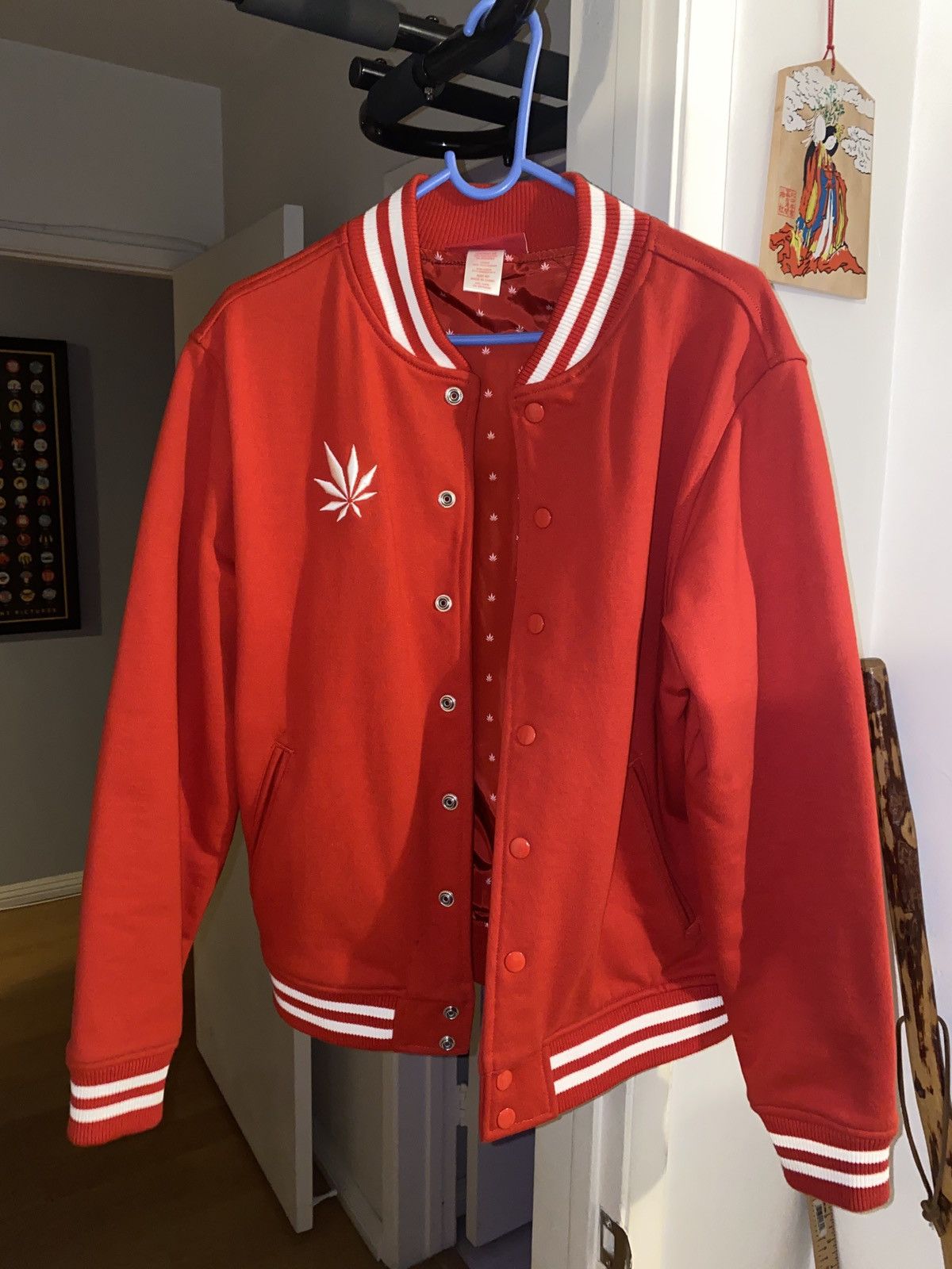 Vintage Med Men Marijuana Letterman Jacket | Grailed