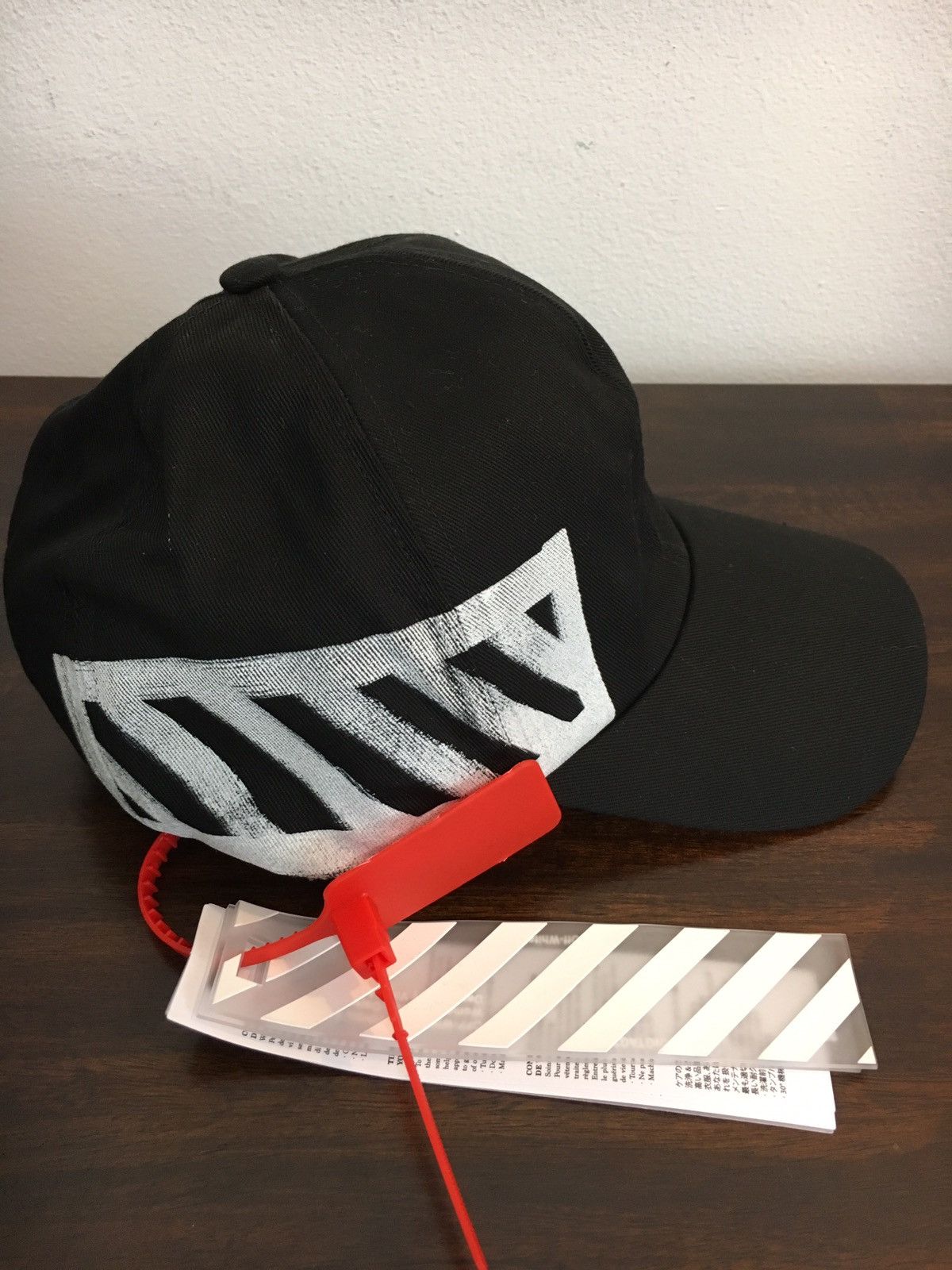 Off-White New Off-white Brushed Diagonal Cap | Grailed