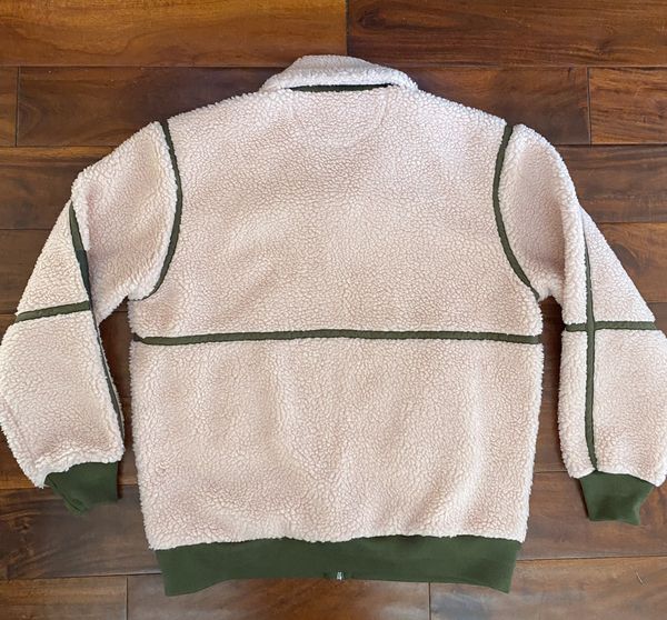 Palace Palace Sherpa Flight Jacket - Pink Olive | Grailed