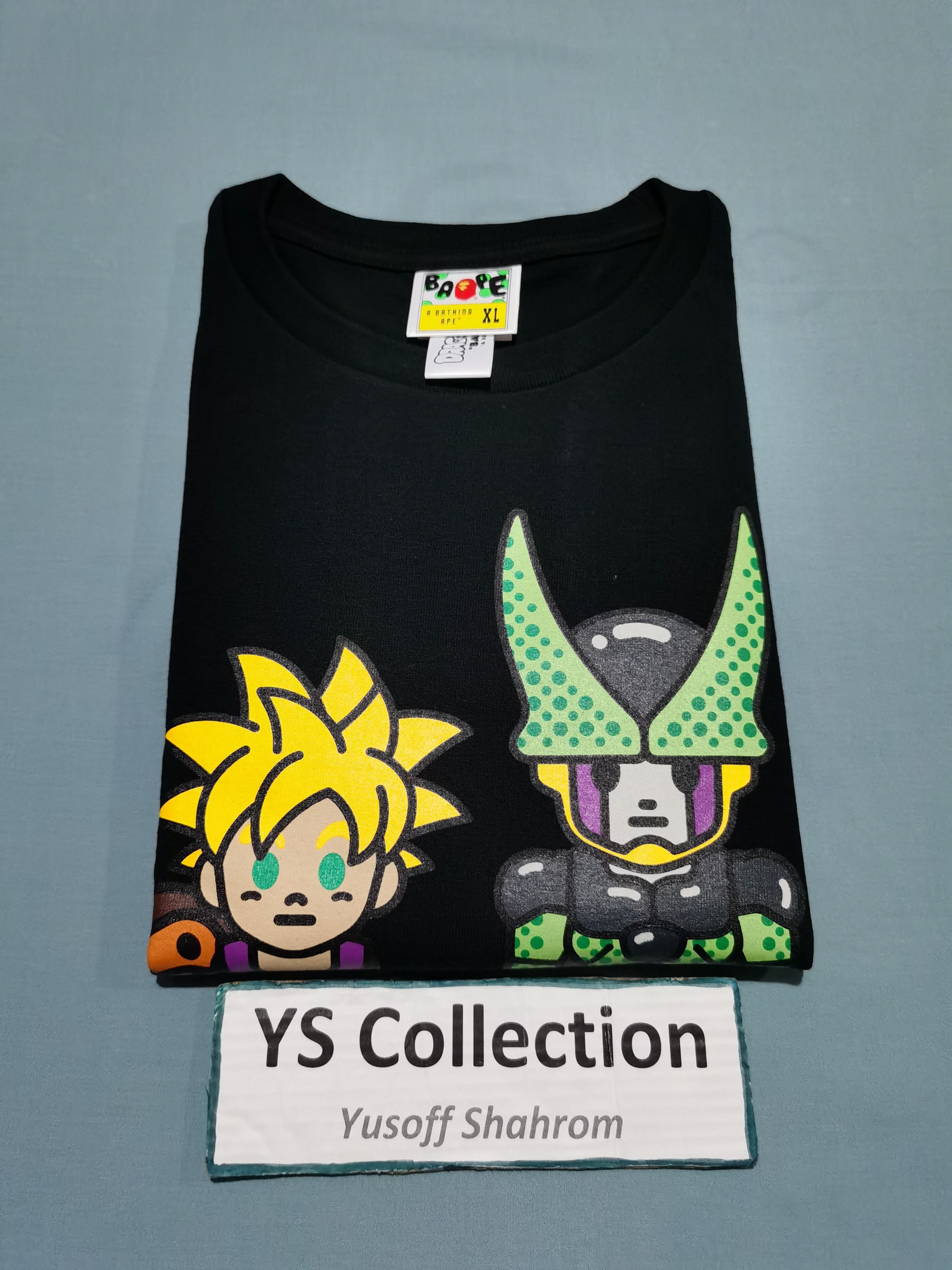 Bape Bape x Dragon Ball Z Milo Gohan & Cell Tee | Grailed