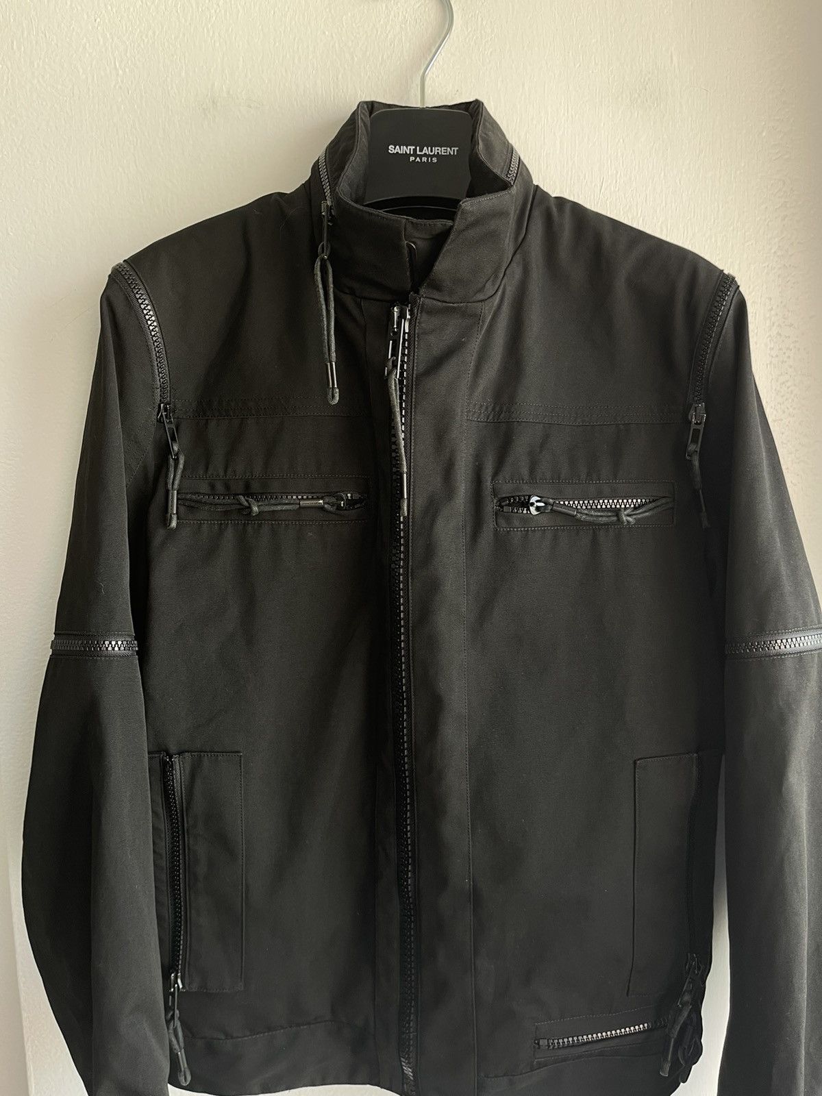 Dior Dior Homme SS04 STRIP CAMPAIGN MOTO JACKET *RARE* | Grailed