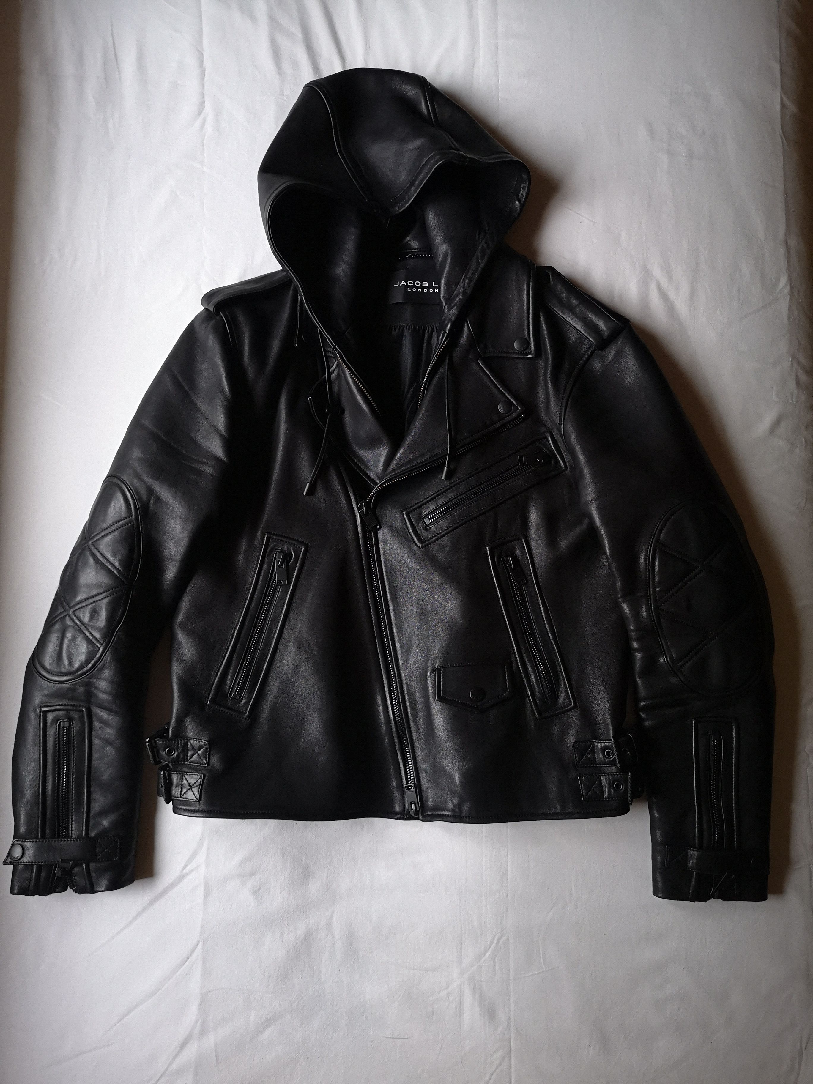 Leather Jacket Jacob Lee Genuine Leather Biker Jacket | Grailed