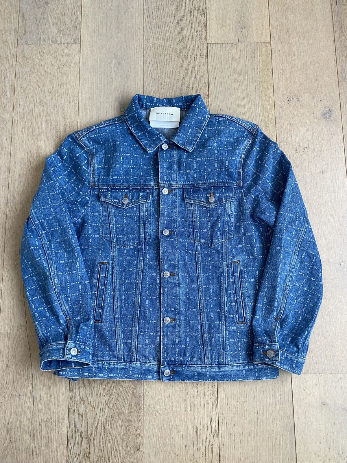 1017 ALYX 9SM × Alyx Alyx studio denim check jacket | Grailed