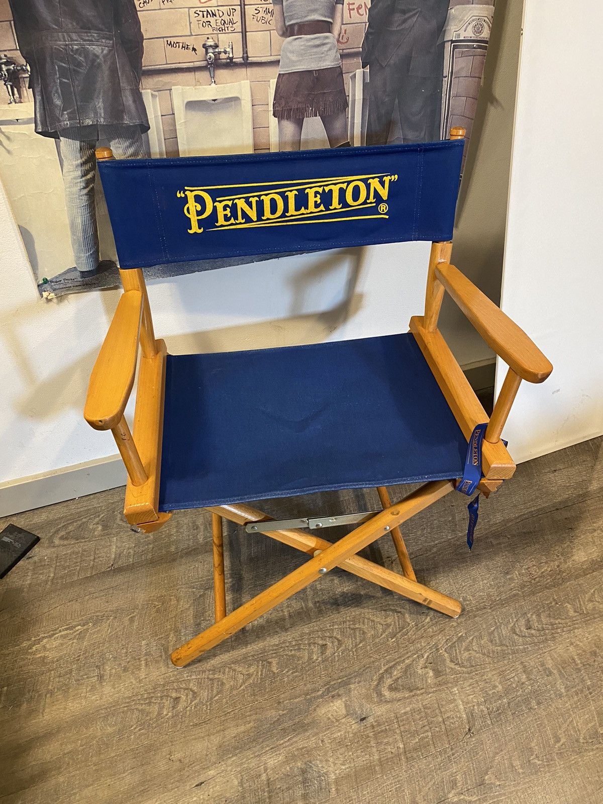 Pendleton × Vintage Rare Pendleton Fold Up Directors Chair | Grailed