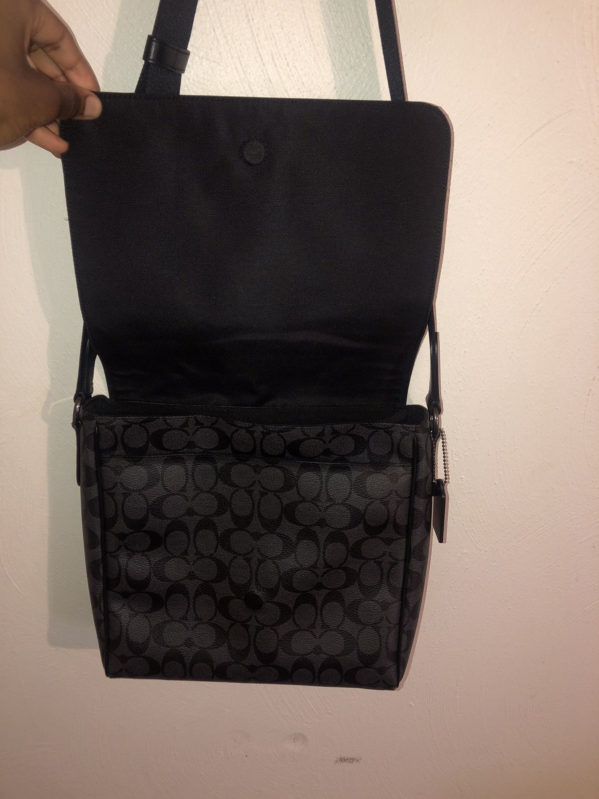 Coach Houston Map Bag in Signature Canvas | Grailed