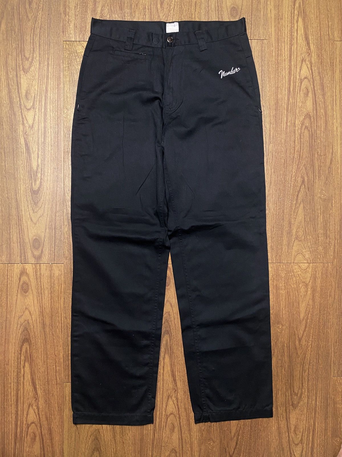 Number (N)ine Archive SS01 Number Nine SOVC Fender Logo Trousers Pants ...