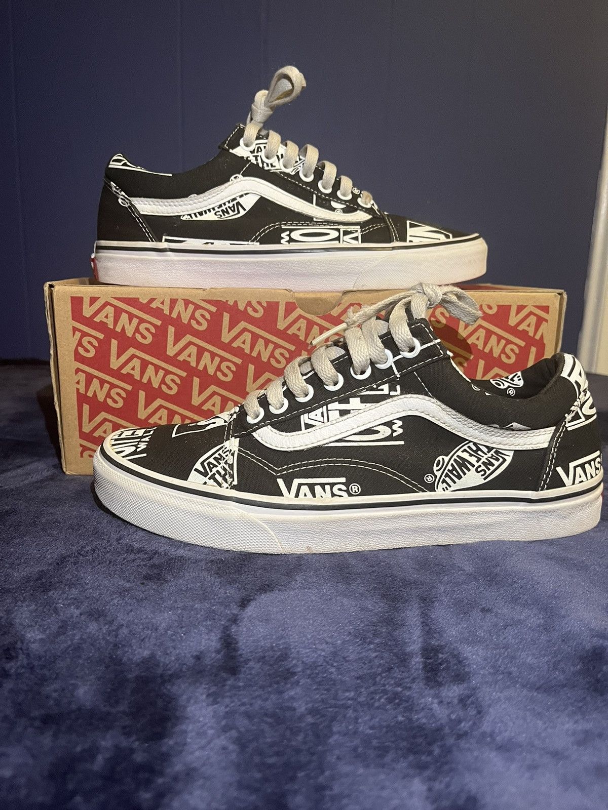 Vans Old Skool Logo Mix | Grailed