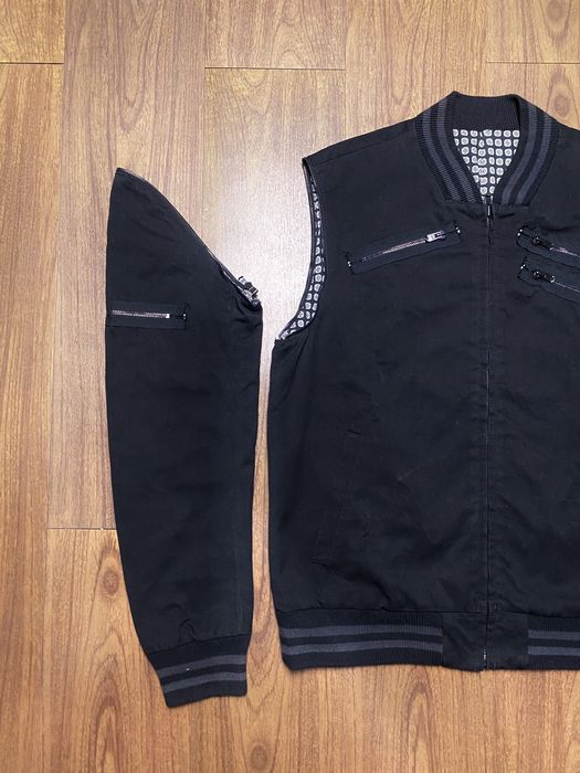 Number (N)ine SS04 Number Nine Dream Baby Dream Multizip Bomber Jacket ...