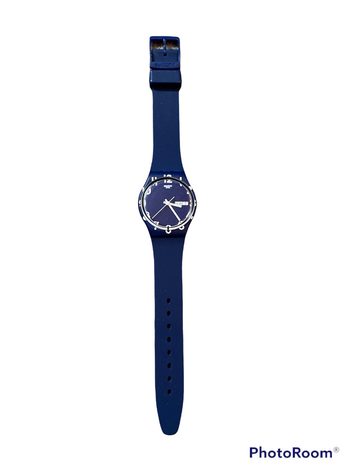 Swatch Swatch basic darkblue watch simple design | Grailed