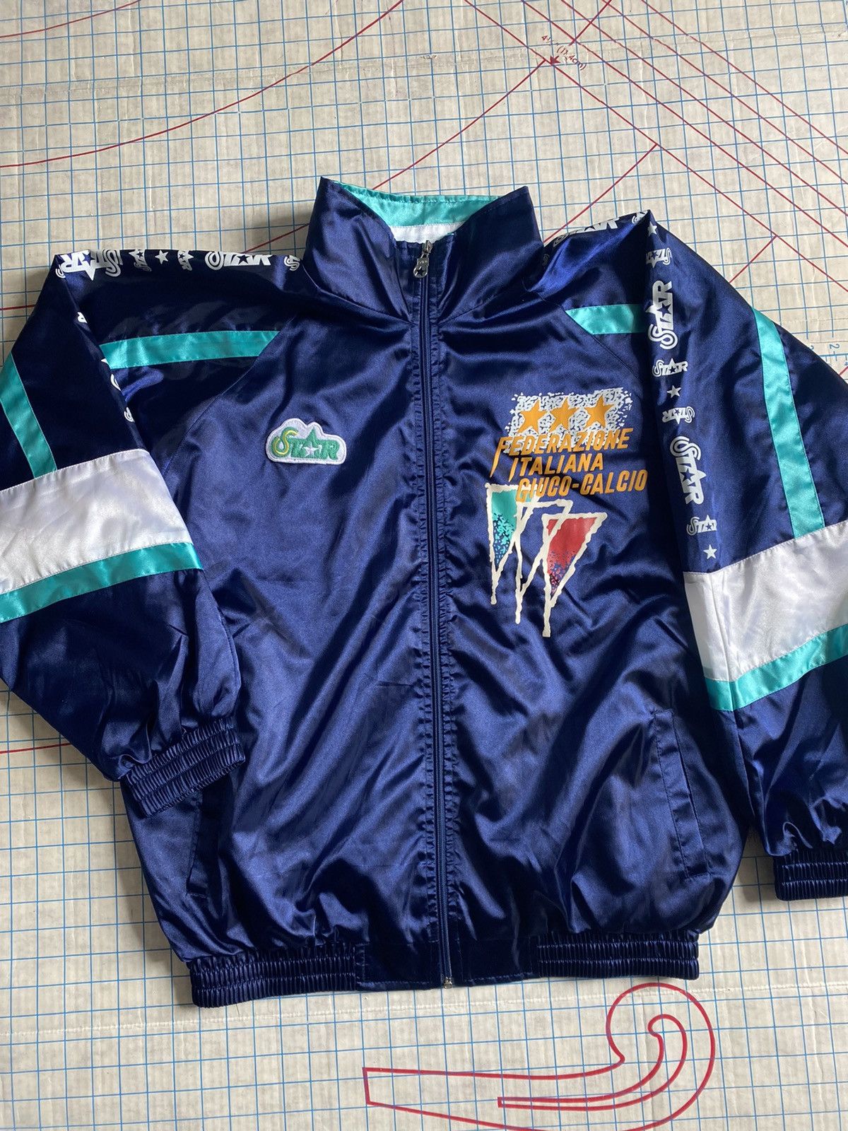 Vintage Vintage Star Italian Soccer / Football Track Jacket FIGC | Grailed