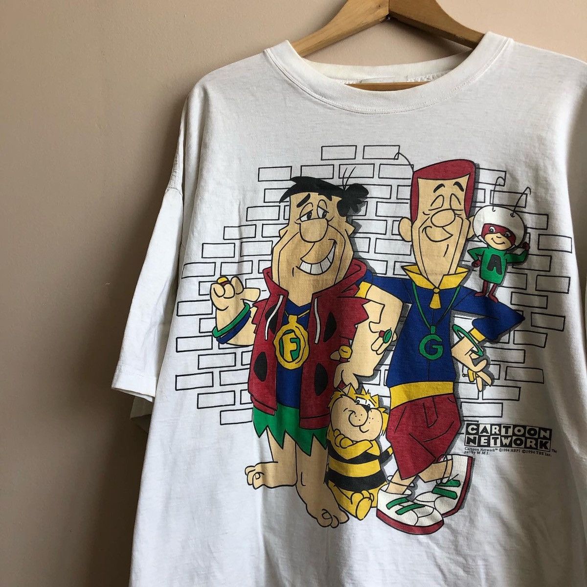 Cartoon Network × Hype × Vintage Vtg 1994 Cartoon Network/Flintstones ...