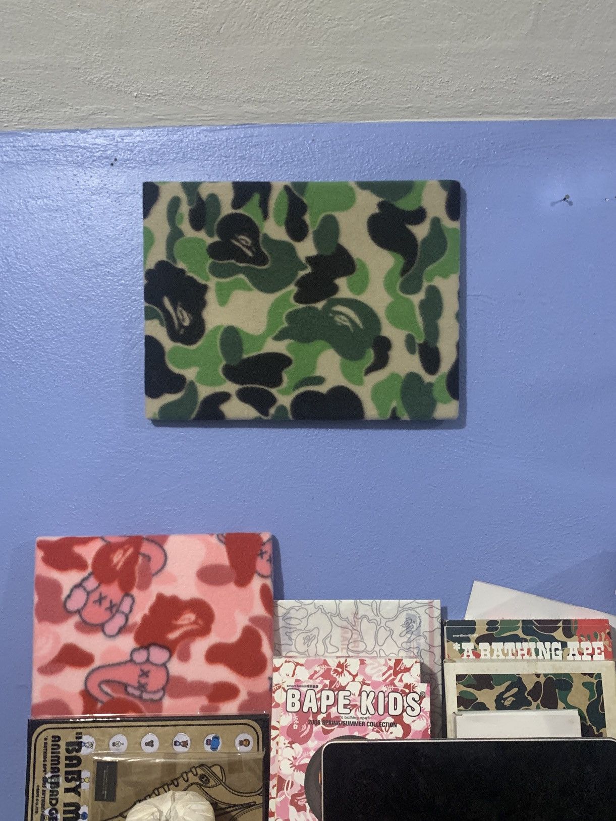 Bape 2005 Bape Fabric Stretched on canvas | Grailed