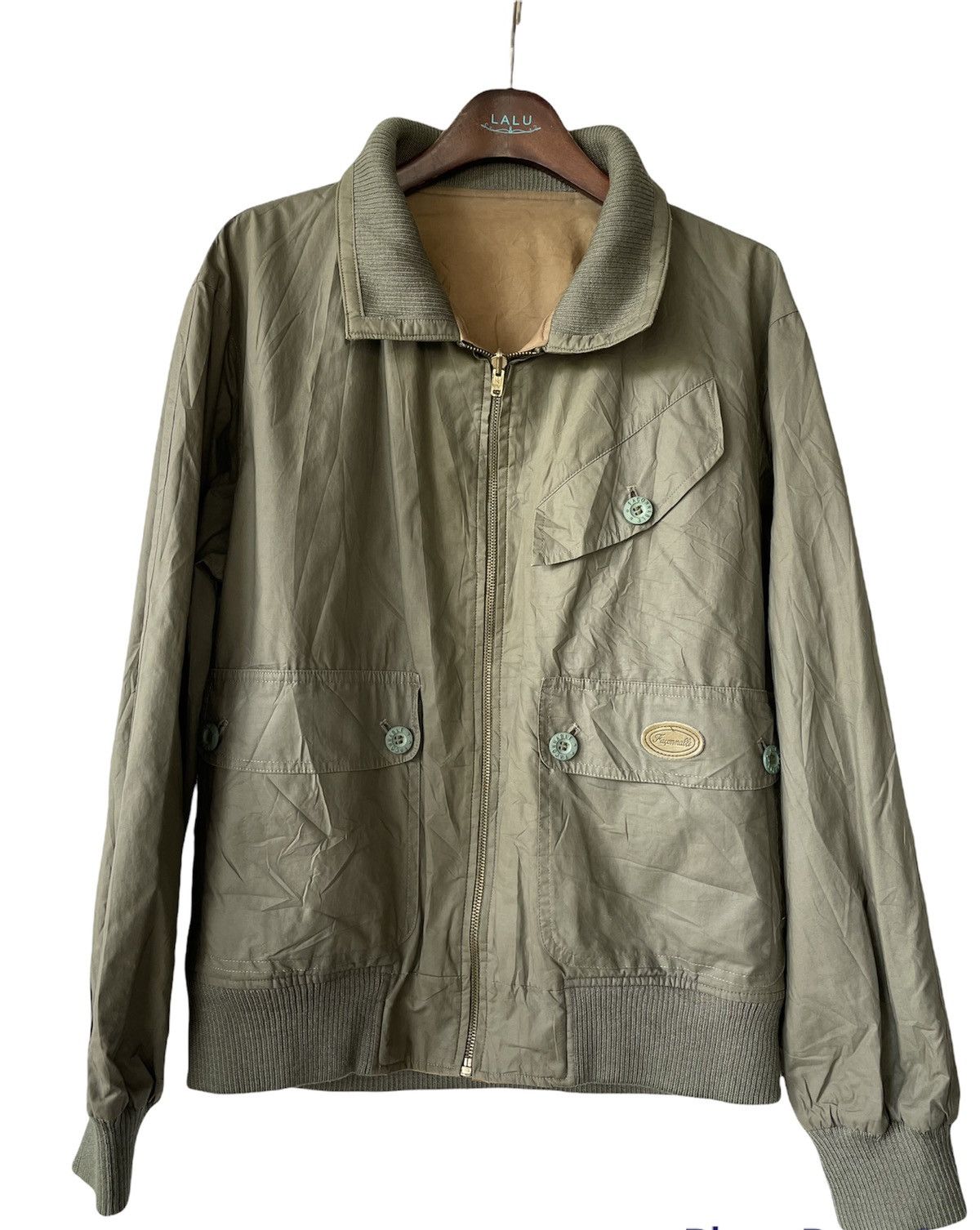 Faconnable Faconnable Revisible Army Jacket | Grailed