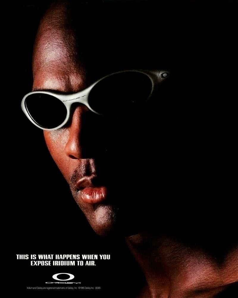 Vintage Iconic Oakley Minute 1.0 Pearl Sunglasses Michael Jordan | Grailed