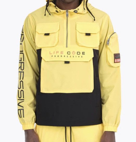 Streetwear × Vintage Small Progressive Life Code Yellow Tactical Wind ...