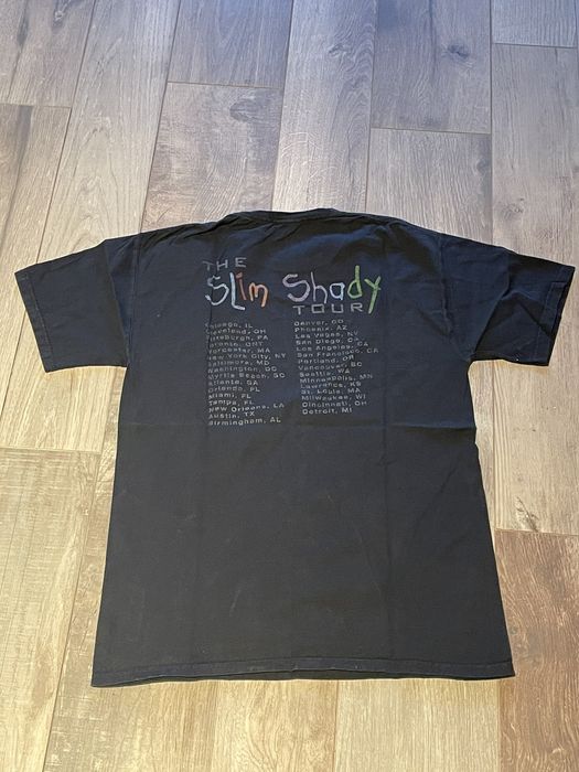 Vintage Eminem the slim shady tour tshirt | Grailed