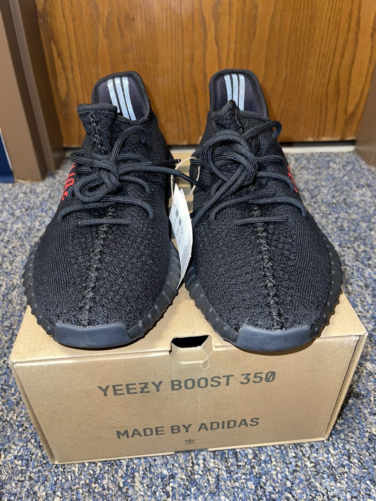 Adidas Yeezy Boost 350 V2 Bred 2017 | Grailed