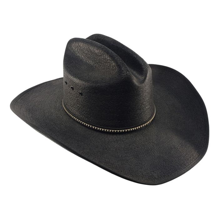 Cowboy Equipment Jason Aldean Men's Asphalt Cowboy Palm Leaf Cowboy Hat ...