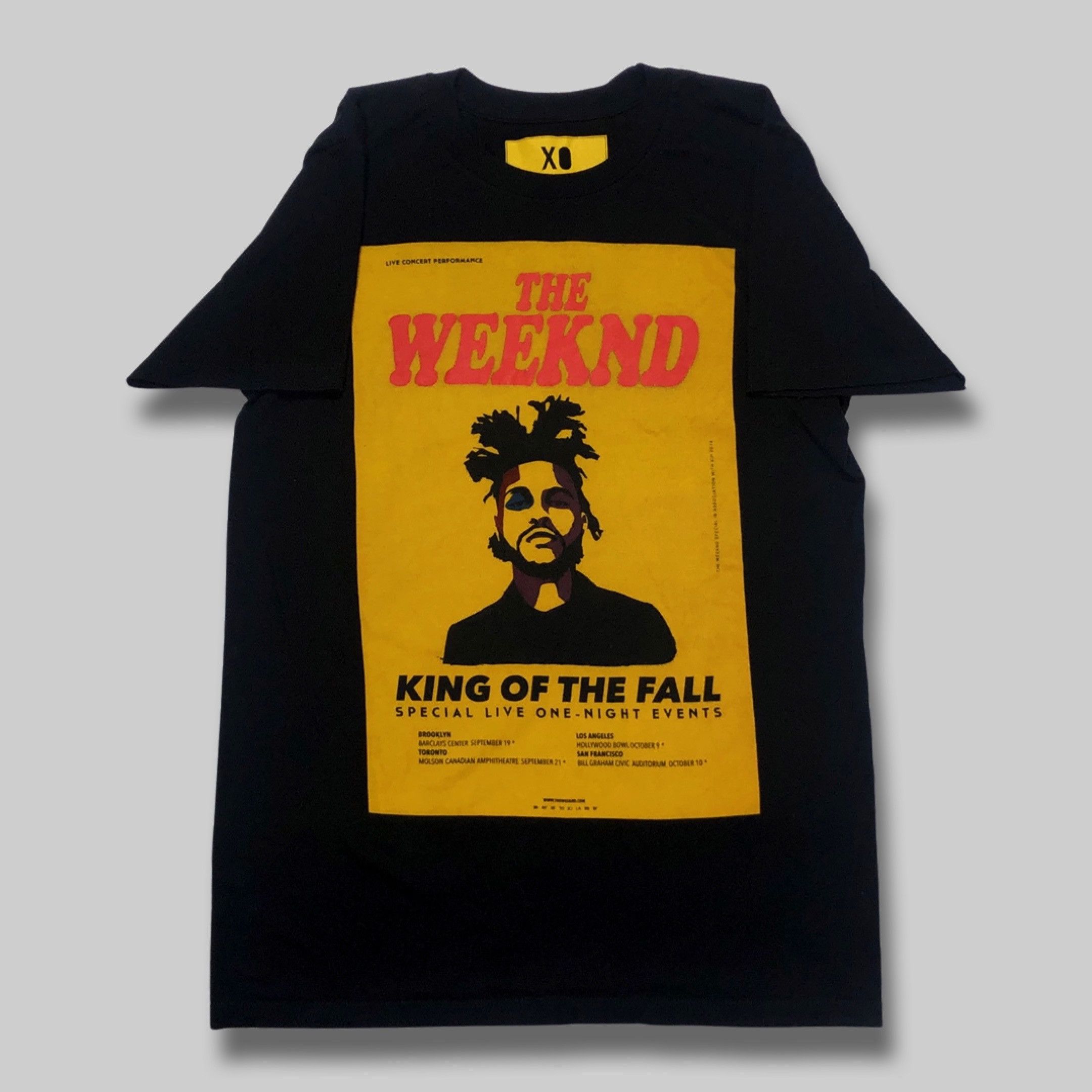 The Weeknd × XO OFFICIAL ISSUE XO KING OF THE FALL KOTF | Grailed