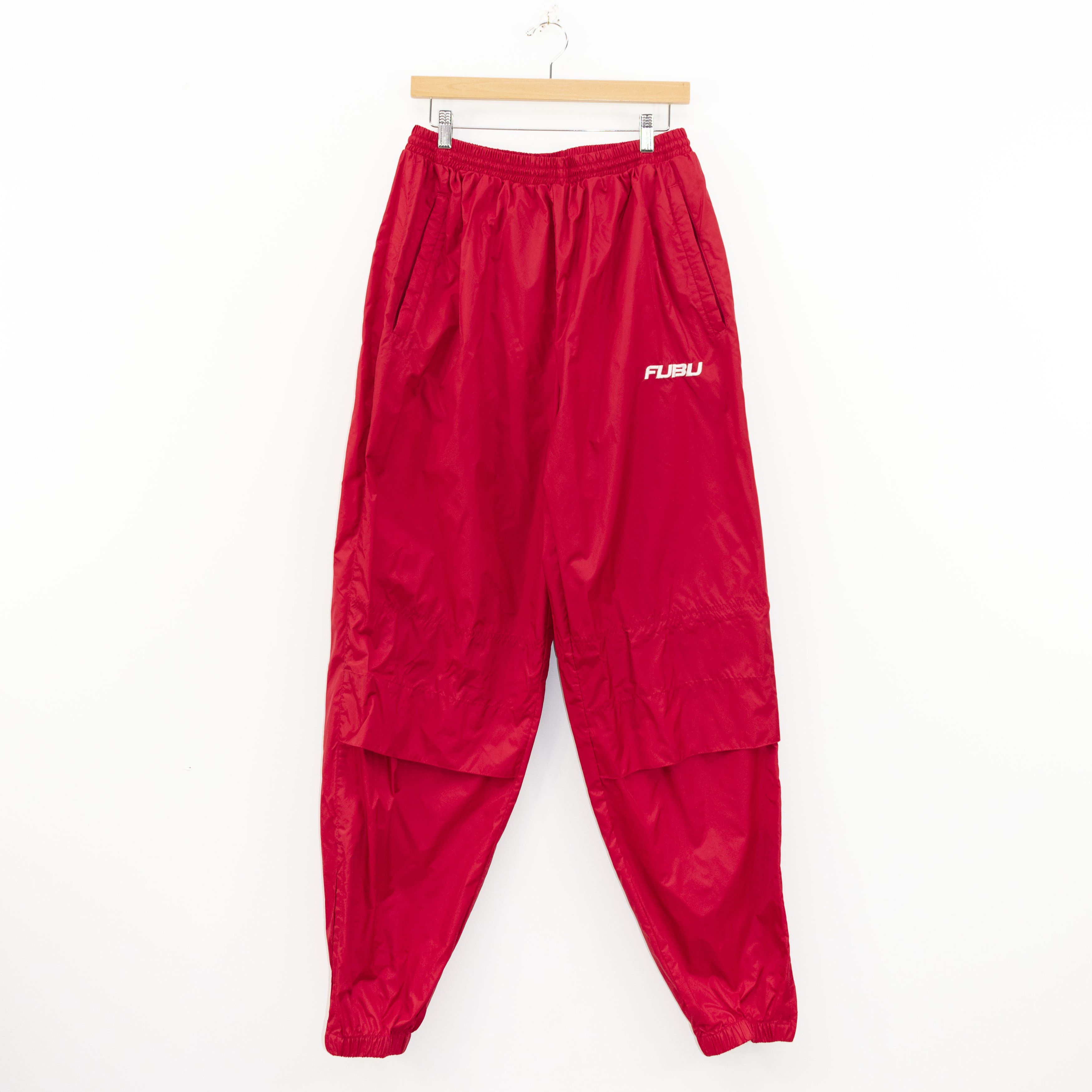 Vintage FUBU The Collection Patch Logo Windbreaker Joggers | Grailed