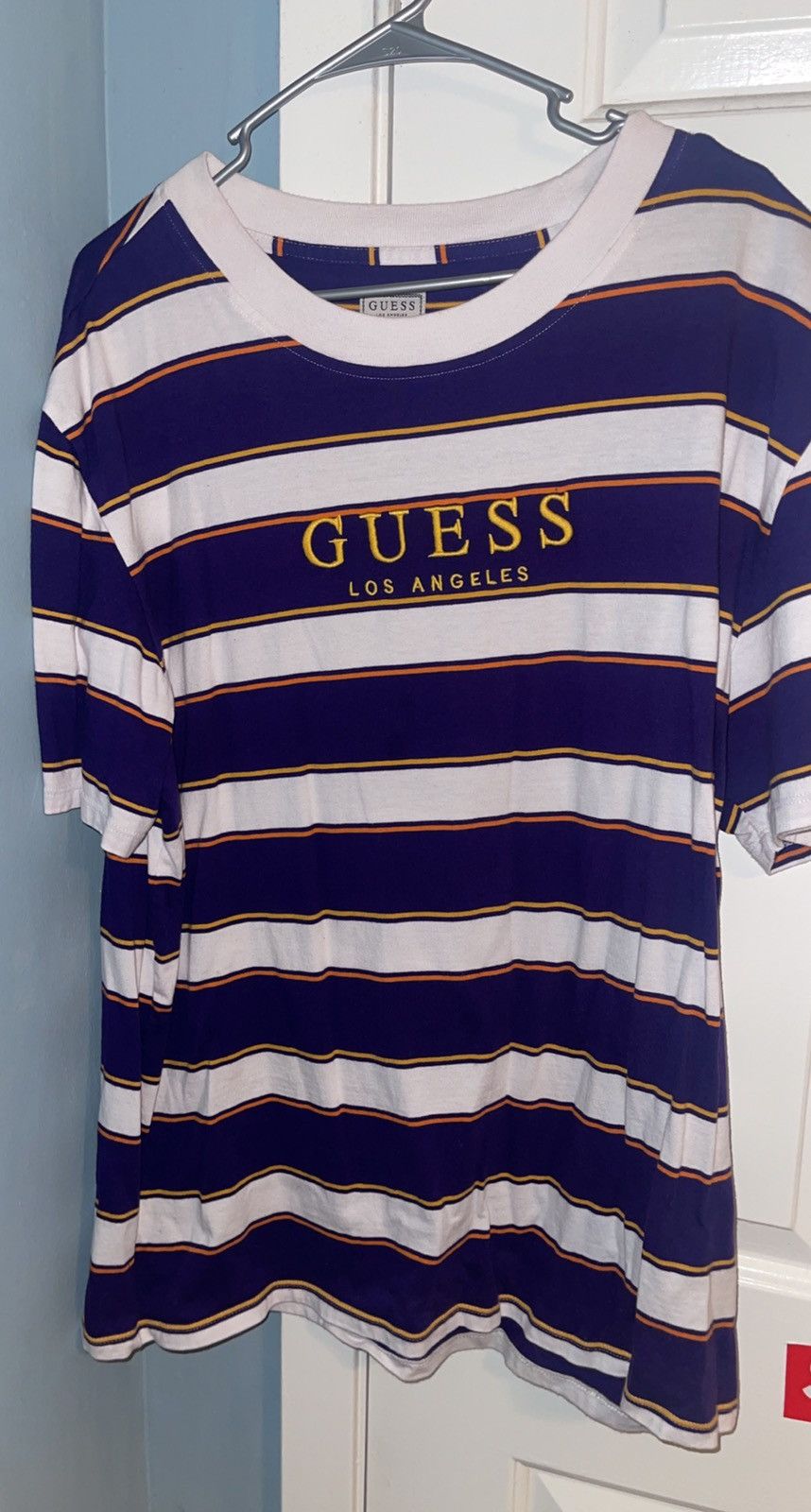 Guess Vintage guess striped shirt | Grailed