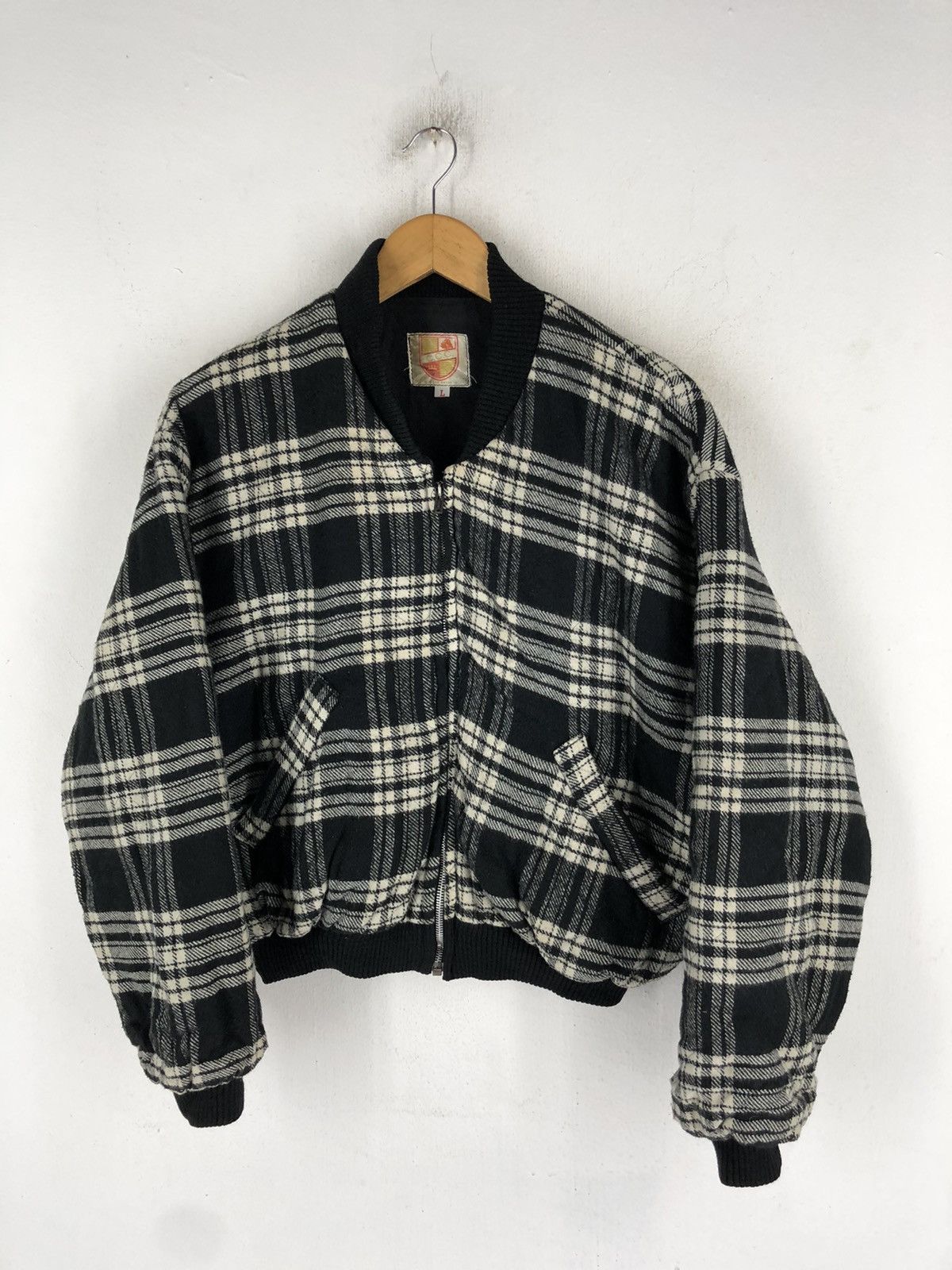 Brand 🔥CCC TARTAN CHECKER CROPPED BOMBER JACKET MADE IN ENGLAND | Grailed