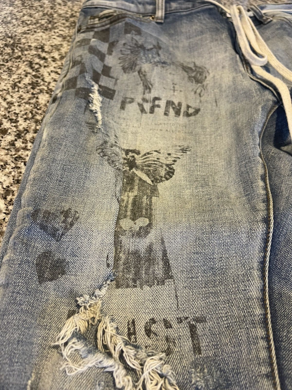 Profound Aesthetic × Streetwear Profound aesthetic custom denim | Grailed