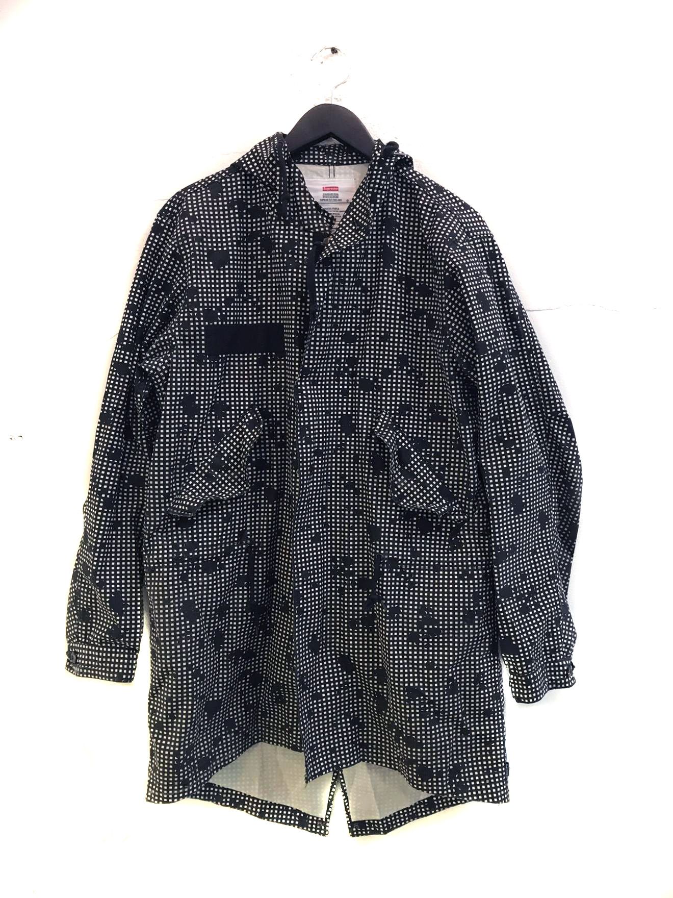 Supreme Riot Fishtail Parka (Black Camo) | Grailed