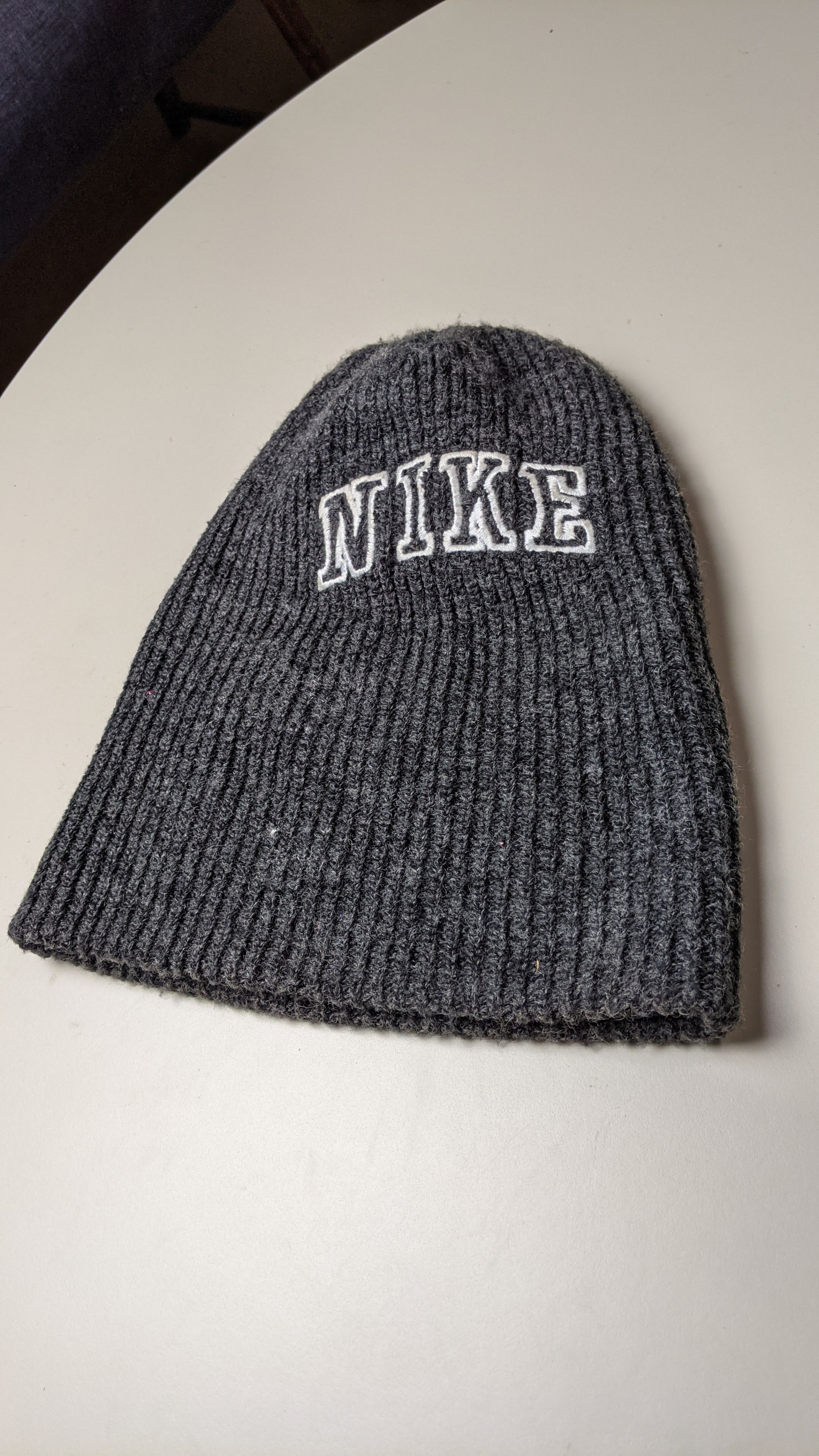 Nike Vintage Nike White Label SPELL OUT LOGO beanie | Grailed